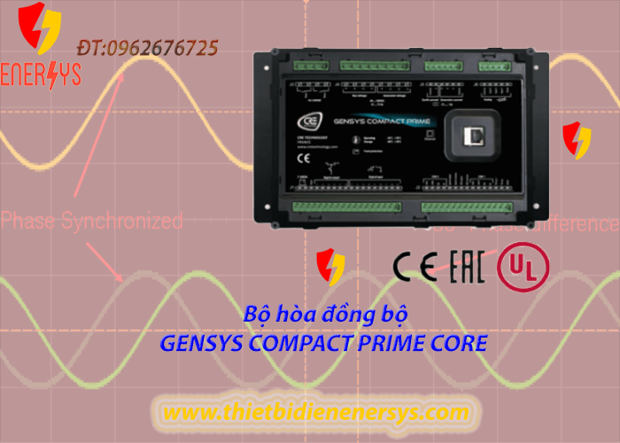 Bộ hòa đồng bộ Gensys Compact Prime Core - Thiết bị điện Enersys